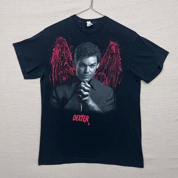 Delta | Shirts | 22 Dexter Tv Series Show Blood Splatter Promo Tee ...